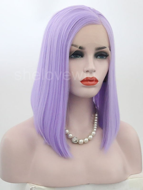 Girls Lace Front Wig Synthetic Hair Bob Hairstyle Ombre Supplier Girls